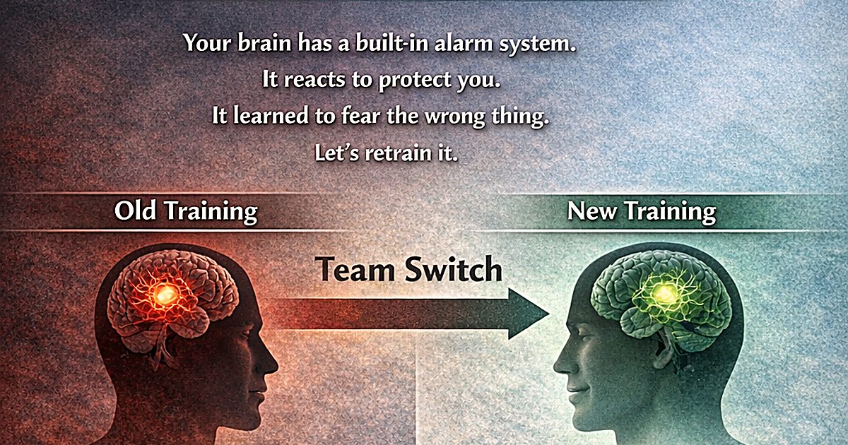 Team Switch: Teach Your Survival Brain Who the Enemy Is